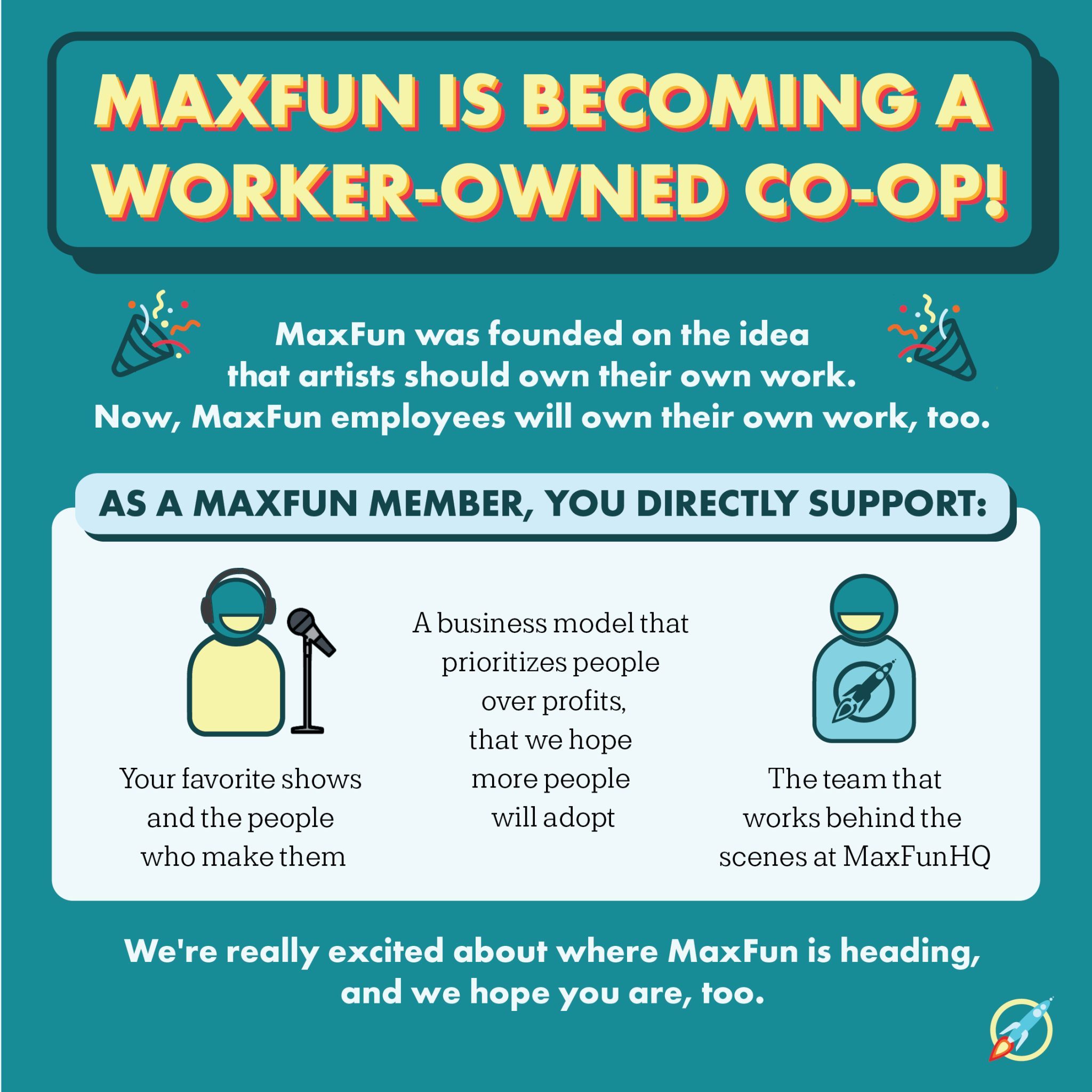 How Your MaxFun Membership Helps | Maximum Fun