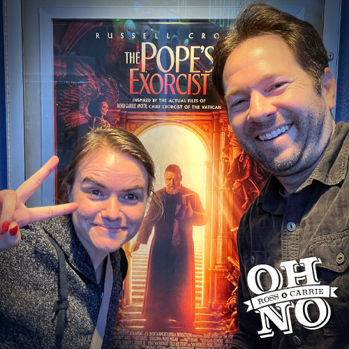 Ross and Carrie: “The Pope’s Exorcist” Movie Review!