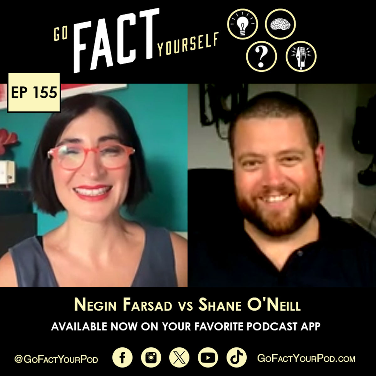 Ep. 155: Negin Farsad & Shane O’Neill | Maximum Fun