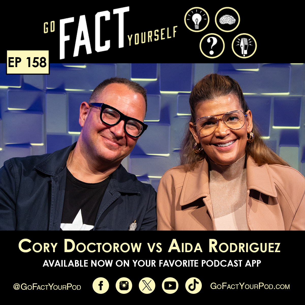 Ep. 158: Aida Rodriguez & Cory Doctorow | Maximum Fun