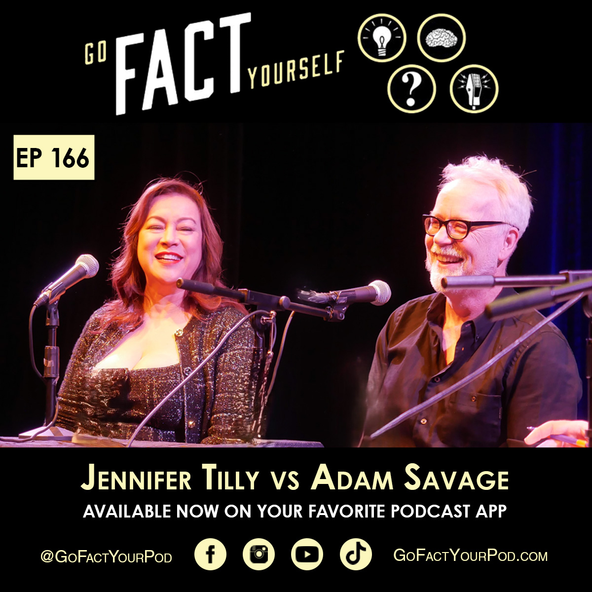 Ep. 166: Jennifer Tilly & Adam Savage | Maximum Fun