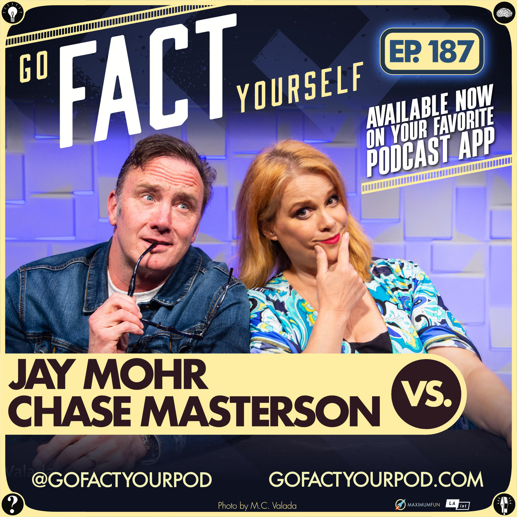 Ep. 187: Jay Mohr & Chase Masterson | Maximum Fun